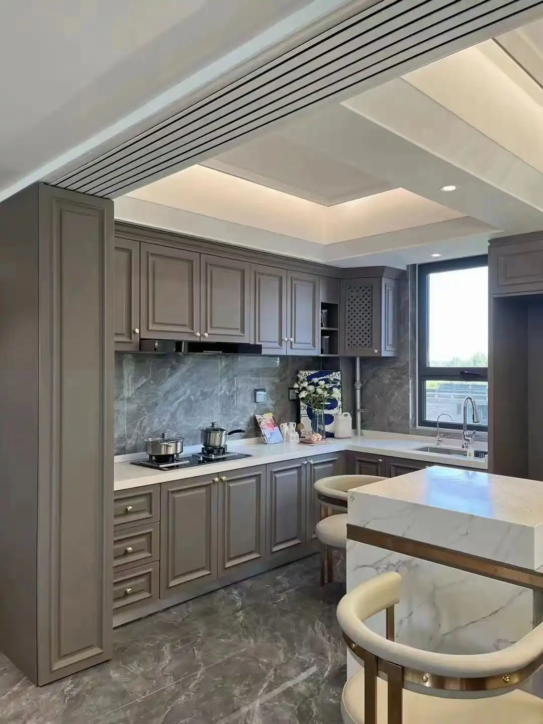 French Solid Wood | KEJIA KITCHEN